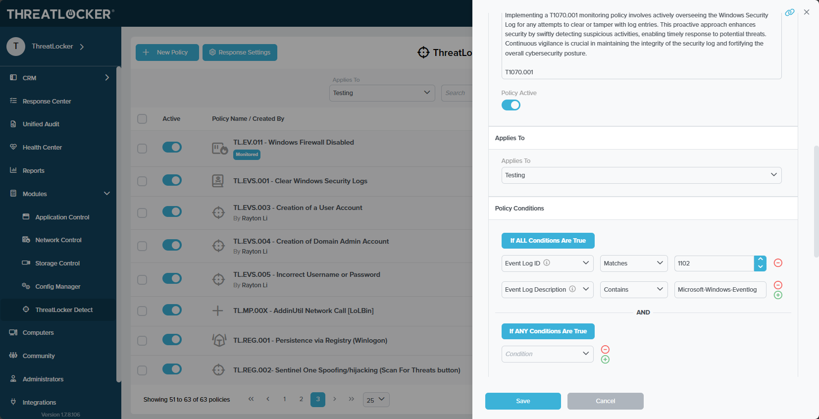 ThreatLocker® Detect | EDR | Endpoint Detection and Response